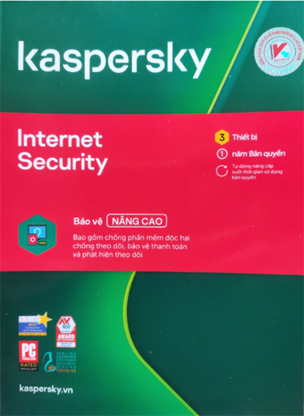 Kaspersky Internet Security 3PC/12T-box-NTS