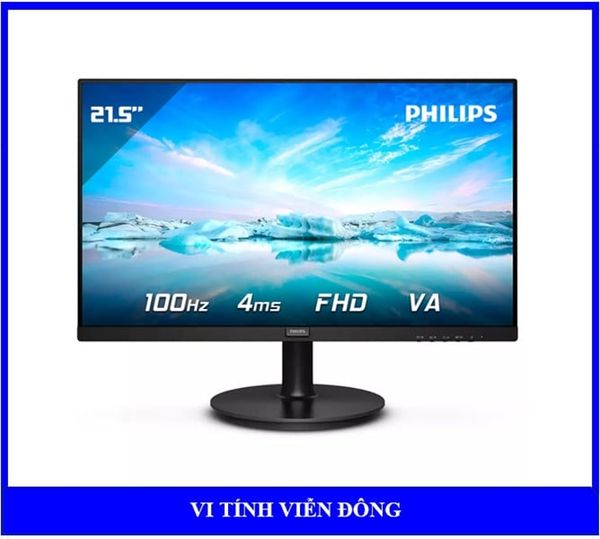 Màn hình LCD Philips 22 inch 221V8LB/74 (21.5", FHD VA 100Hz 4ms) (VGA