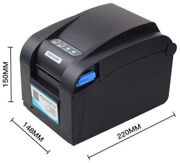 Máy in tem mã vạch Xprinter XP-350B (USB + Lan)