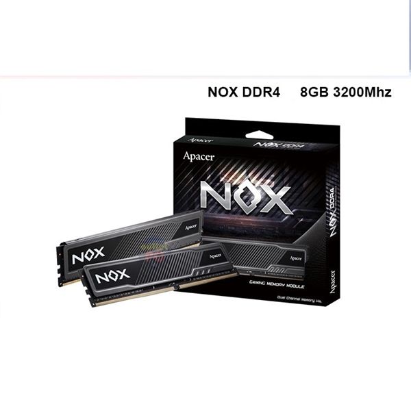 RAM PC DDR4 8GB/3200Mhz APACER NOX (BLACK)
