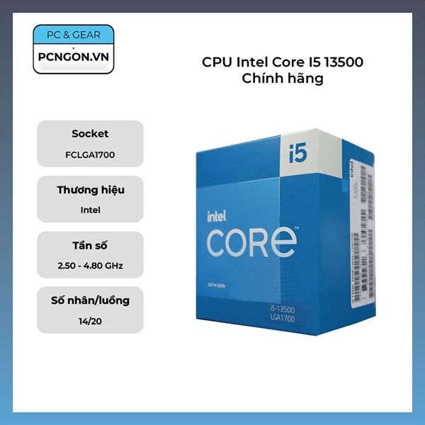 CPU Intel Core I5 13500 BOX CH