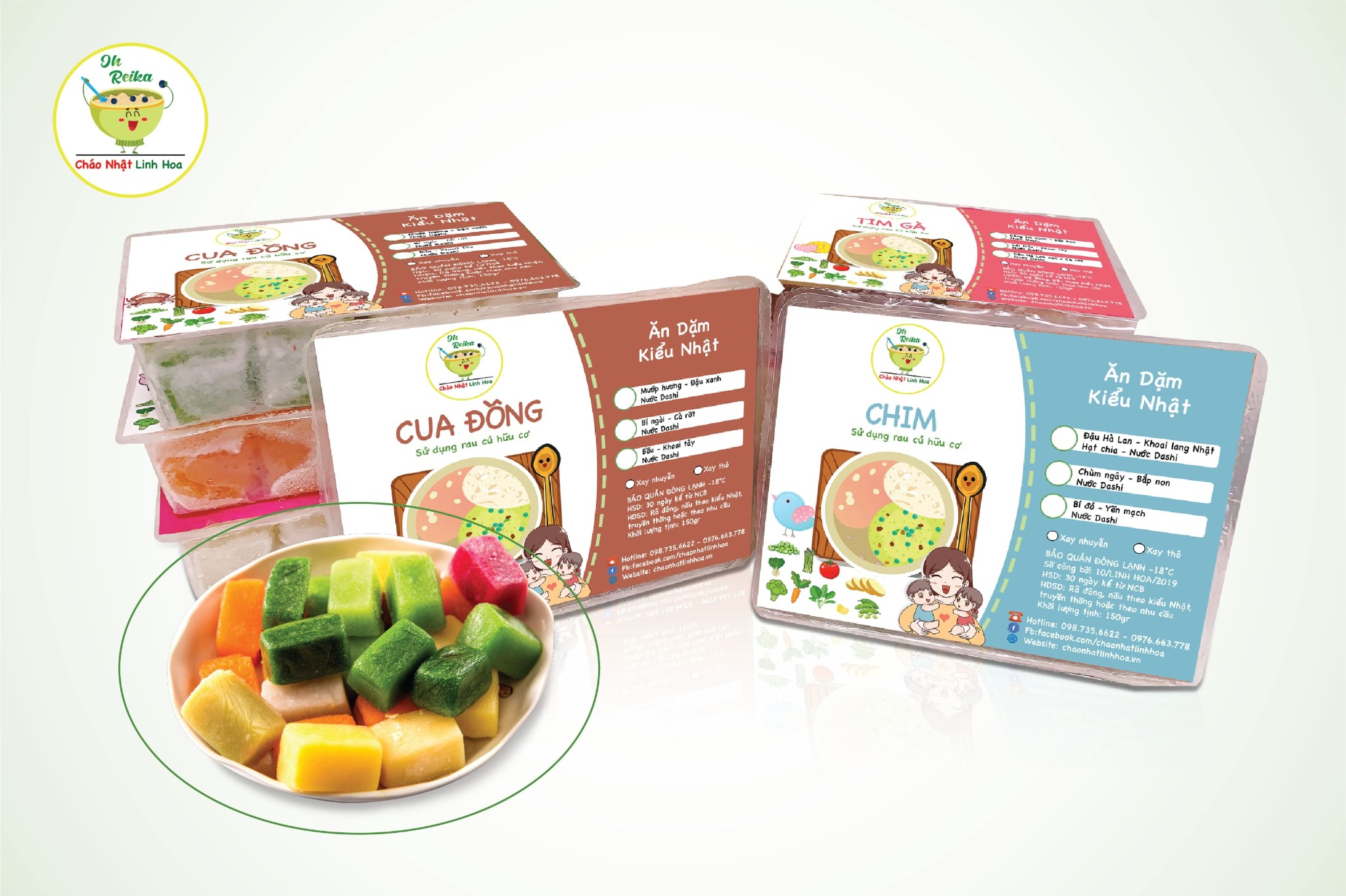 THỨC ĂN CHIM – Cháo Nhật Linh Hoa