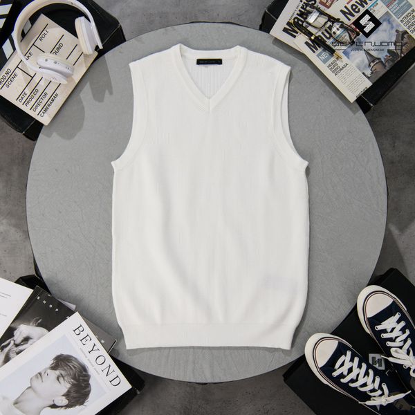 Áo ghi lê len T01 – Seven Uomo - Vest cưới đẹp cho chú rể