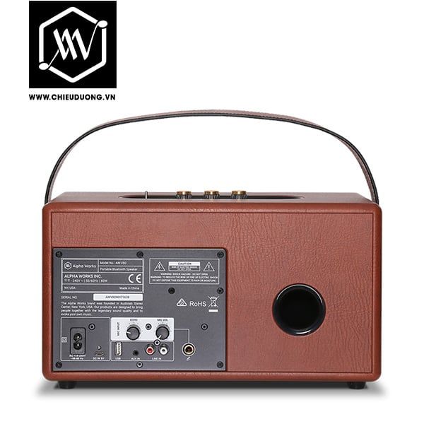 Loa Retro Alpha Works Classic V80 – Chiêu Dương Tech