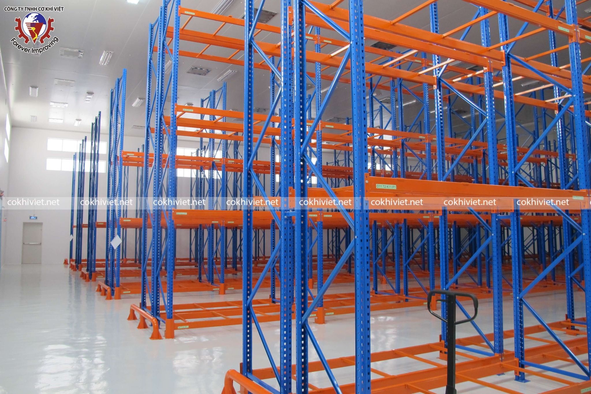 Racking System For Pharmaceutical Warehouse in Vietnam – Cơ Khí Việt