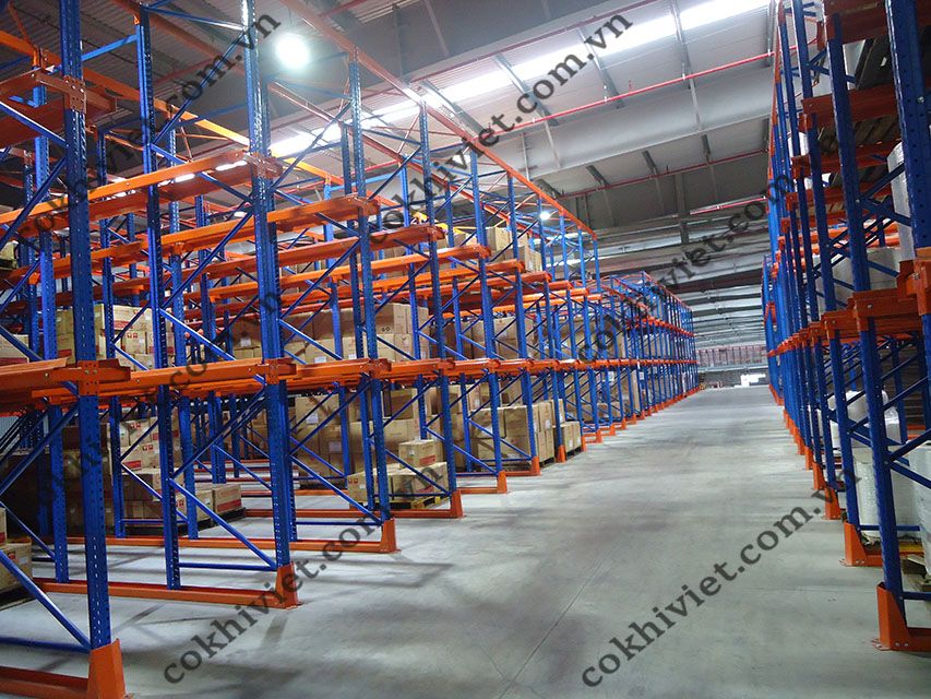 Drive-in Racking System for Heavy Loads – Cơ Khí Việt