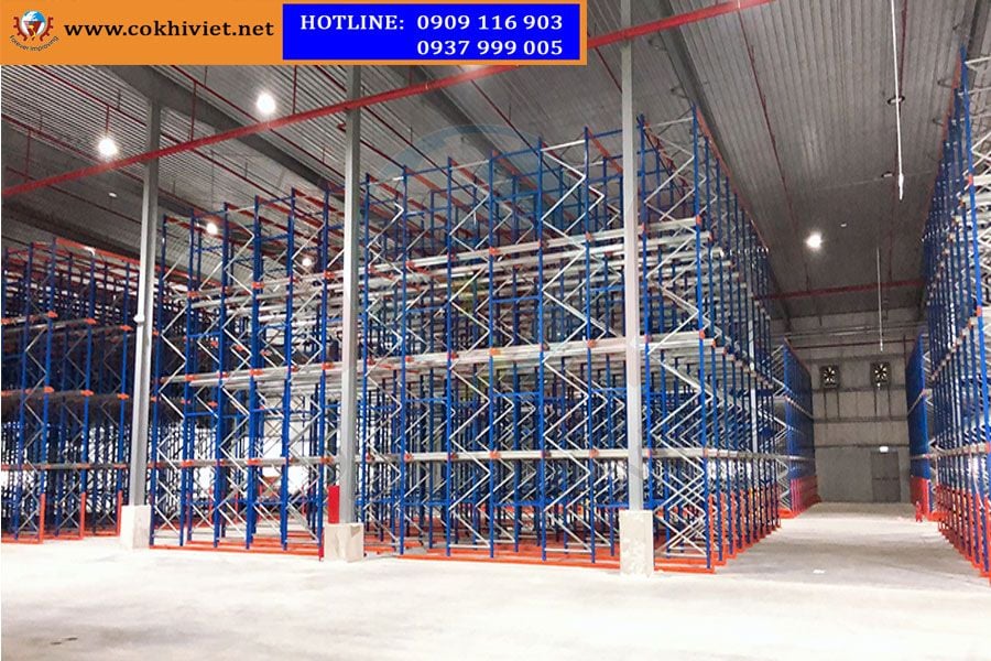 Drive-In Racking Systems In Vietnam – Cơ Khí Việt