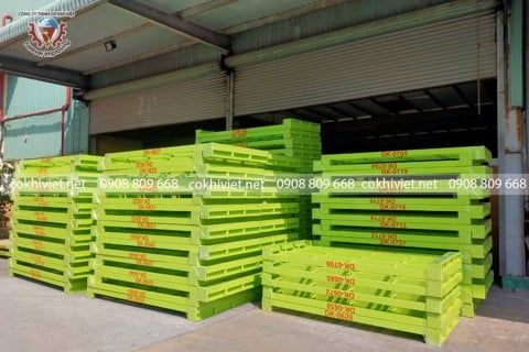 Powder coating steel heavy duty pallet – Cơ Khí Việt