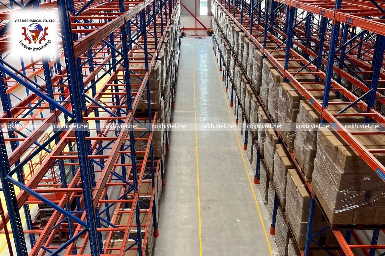 Warehouse Racking Installation – Cơ Khí Việt