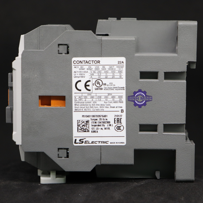 Khởi động từ Contactor LS 3P 9A 220VAC MC-9b - Hotline 0944638118 ...