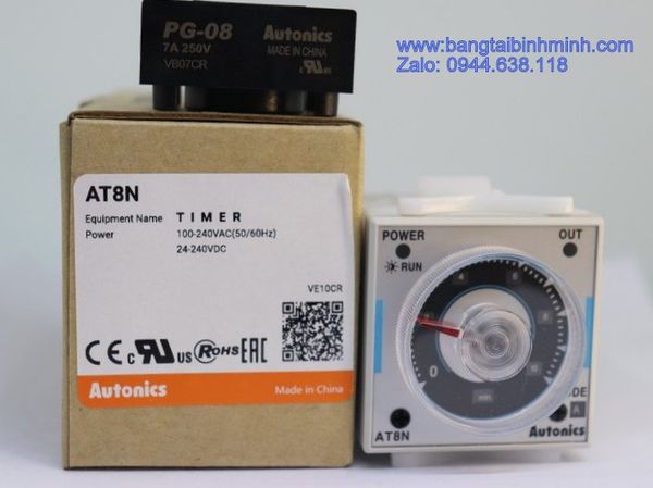 Bộ Định Thời Gian Analog AT8N Hàng Chính hãng, Bảo hành 12 tháng – BĂNG ...