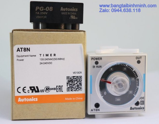 Bộ Định Thời Gian Analog AT8N Hàng Chính hãng, Bảo hành 12 tháng – BĂNG ...