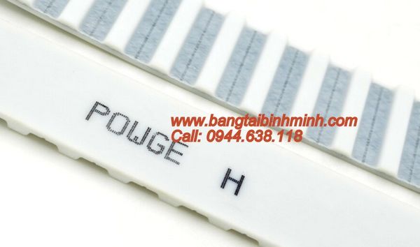 Dây đai PU lõi thép AT10 với màu xanh và gai – BĂNG TẢI BÌNH MINH