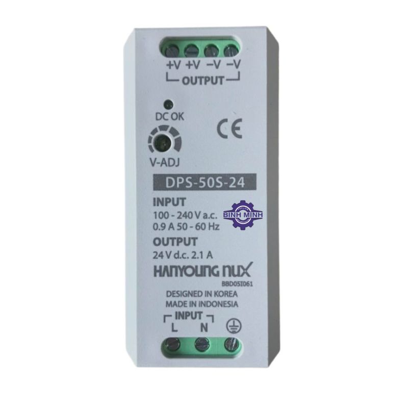 Bộ nguồn Hanyoung DPS-50S-24. Hotline : 0944.638.118 – BĂNG TẢI BÌNH MINH