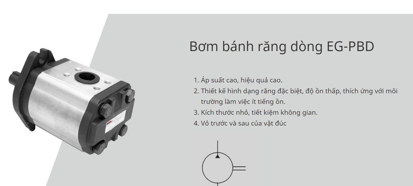 Bơm Thủy Lực EG-PBD-26-20 Hàng chính Hãng, Bảo hành 12 tháng toàn quốc ...