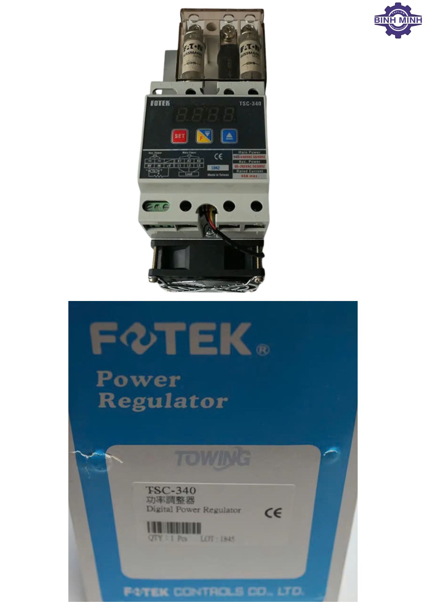 Bộ điều chỉnh nguồn kỹ thuật số TSC Series (SCR) FOTEK-TSC-340 – BĂNG ...