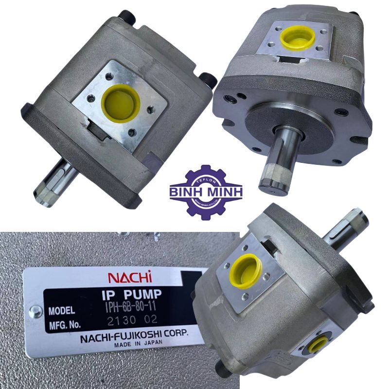 Bơm bánh răng NACHI IPH-4B-25-20 Hàng nhập khẩu nhật bản – BĂNG TẢI BÌNH MINH