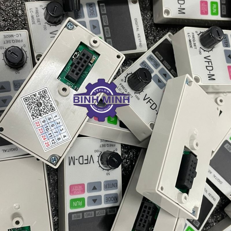 Màn hình biến tần Delta LC-M02E Dòng VFD-M – BĂNG TẢI BÌNH MINH