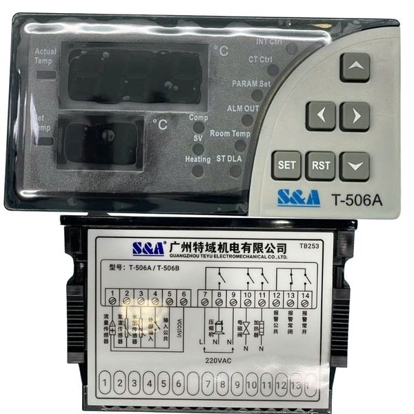 đồng hồ điều khiển nhiệt độ T-506A – BĂNG TẢI BÌNH MINH