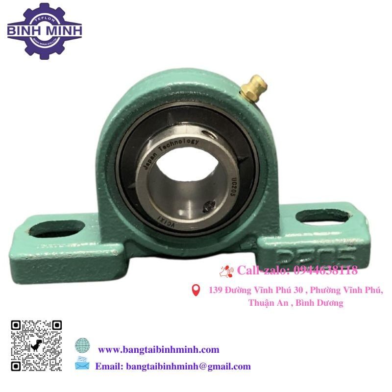 Gối đỡ vòng bi UCP 205 - Hotline : 0944.638.118 – BĂNG TẢI BÌNH MINH