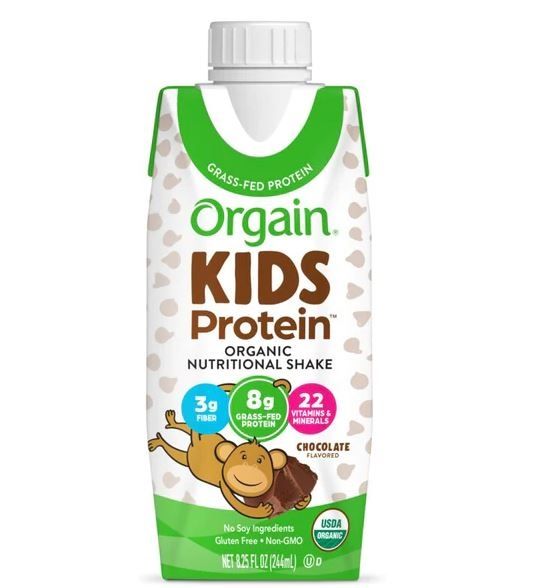 Sữa nước Protein hữu cơ Orgain Kids Protein Vị Socola 244ml – Anbinh Store