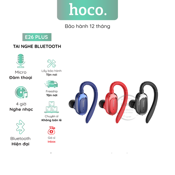 Tai Nghe Bluetooth Hoco E26 Plus 1 Bên V5.0 Có Mic – Phụ Kiện Khai Nguyên