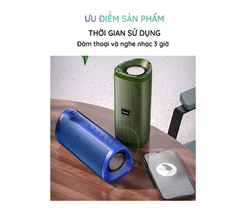 Loa Bluetooth Hoco Hc4 Tws 5w*2 V5.0 – Phụ Kiện Khai Nguyên