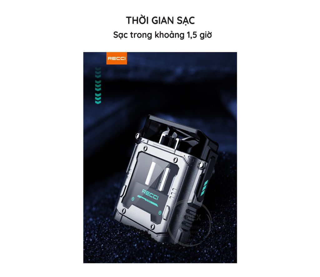 Tai Nghe Bluetooth Recci Rep - W36 Cảm Ứng 2 Bên Tws V5.3 Có Mic – Phụ ...