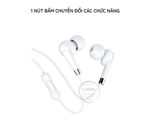 Tai Nghe Dây Hoco M58 Tpe Jack 3.5mm Có Mic Dài 1.2m – Phụ Kiện Khai Nguyên