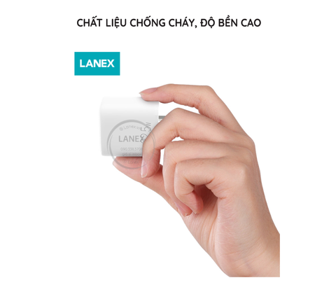 Bộ Sạc Nhanh Lanex Lc49cl 1 Cổng Usb 22.5w 1 Cổng Type C To Lightning ...