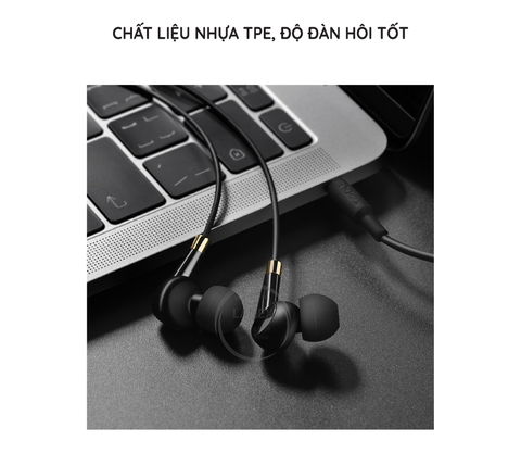 Tai Nghe Dây Hoco M58 Tpe Jack 3.5mm Có Mic Dài 1.2m – Phụ Kiện Khai Nguyên