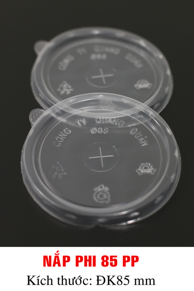 QQ-0084 - Nắp ly PP 300 (ø85)- có tai – Công Ty TNHH Quang Quân