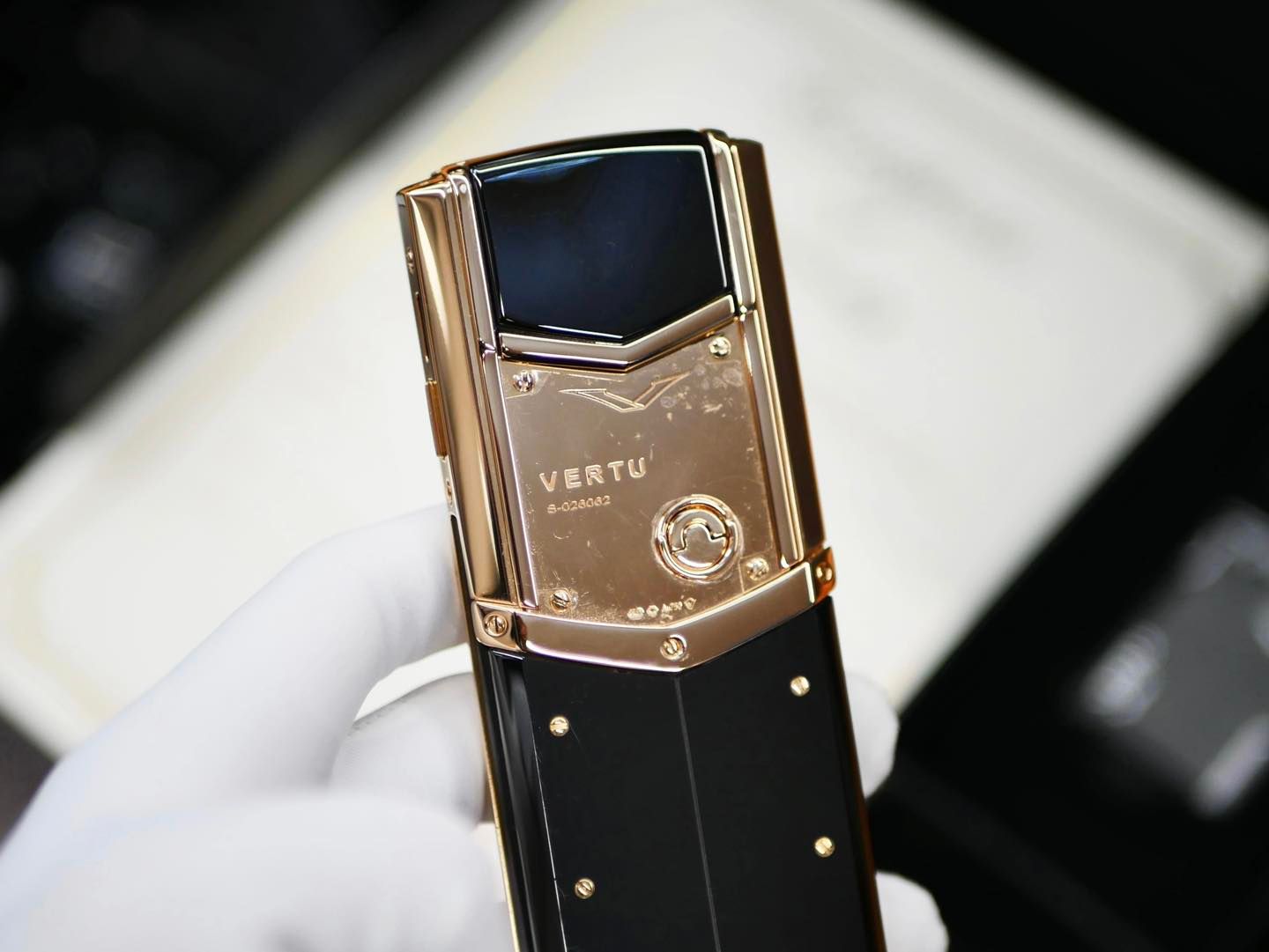 Vertu Signature S Rose Gold Ceramic Original – Luxury Phone & Accessories
