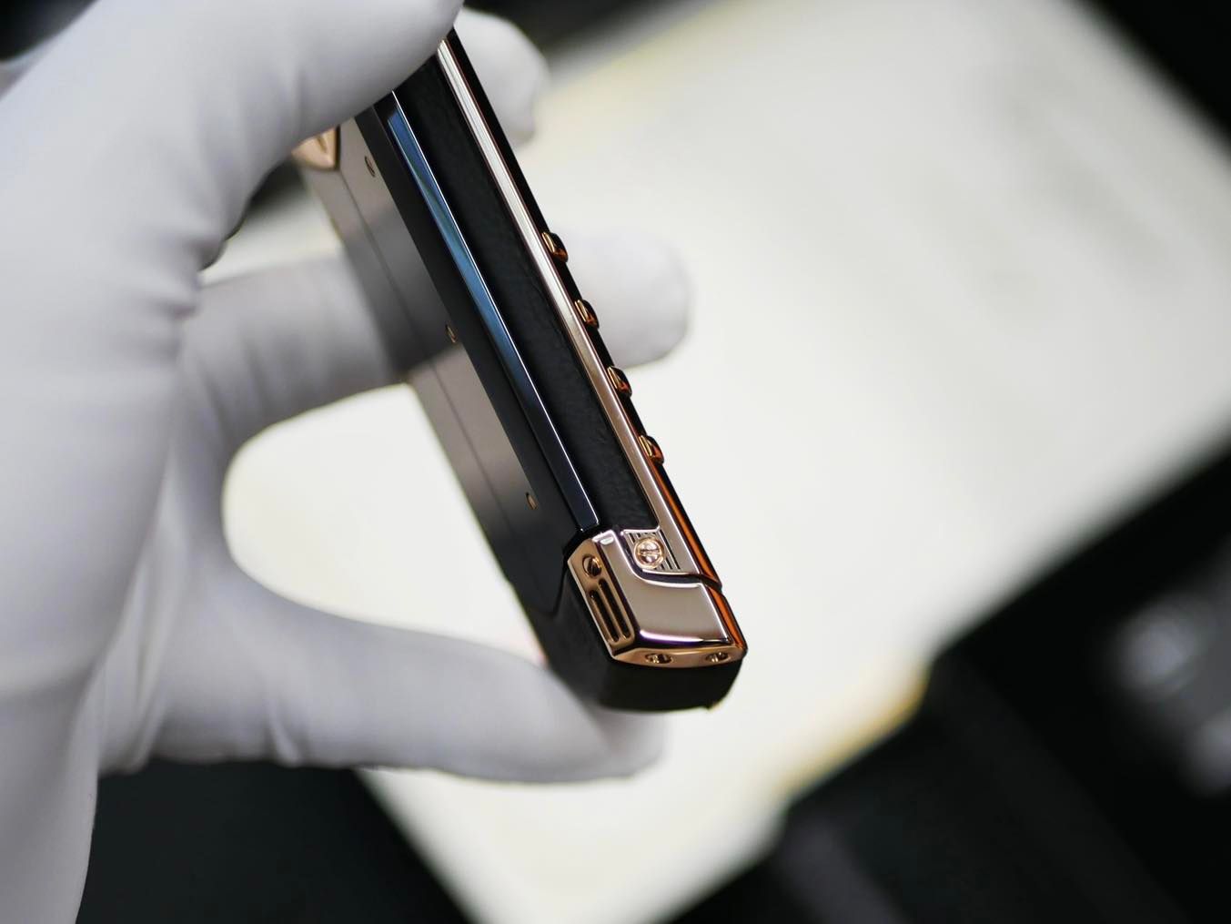 Vertu Signature S Rose Gold Ceramic Original – Luxury Phone & Accessories
