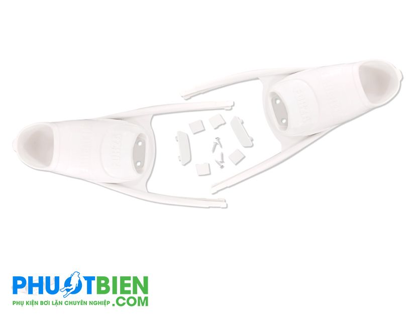 Leaderfins - Giầy Lắp Chân Nhái Freedive - FORZA WHITE FOOT POCKETS ...