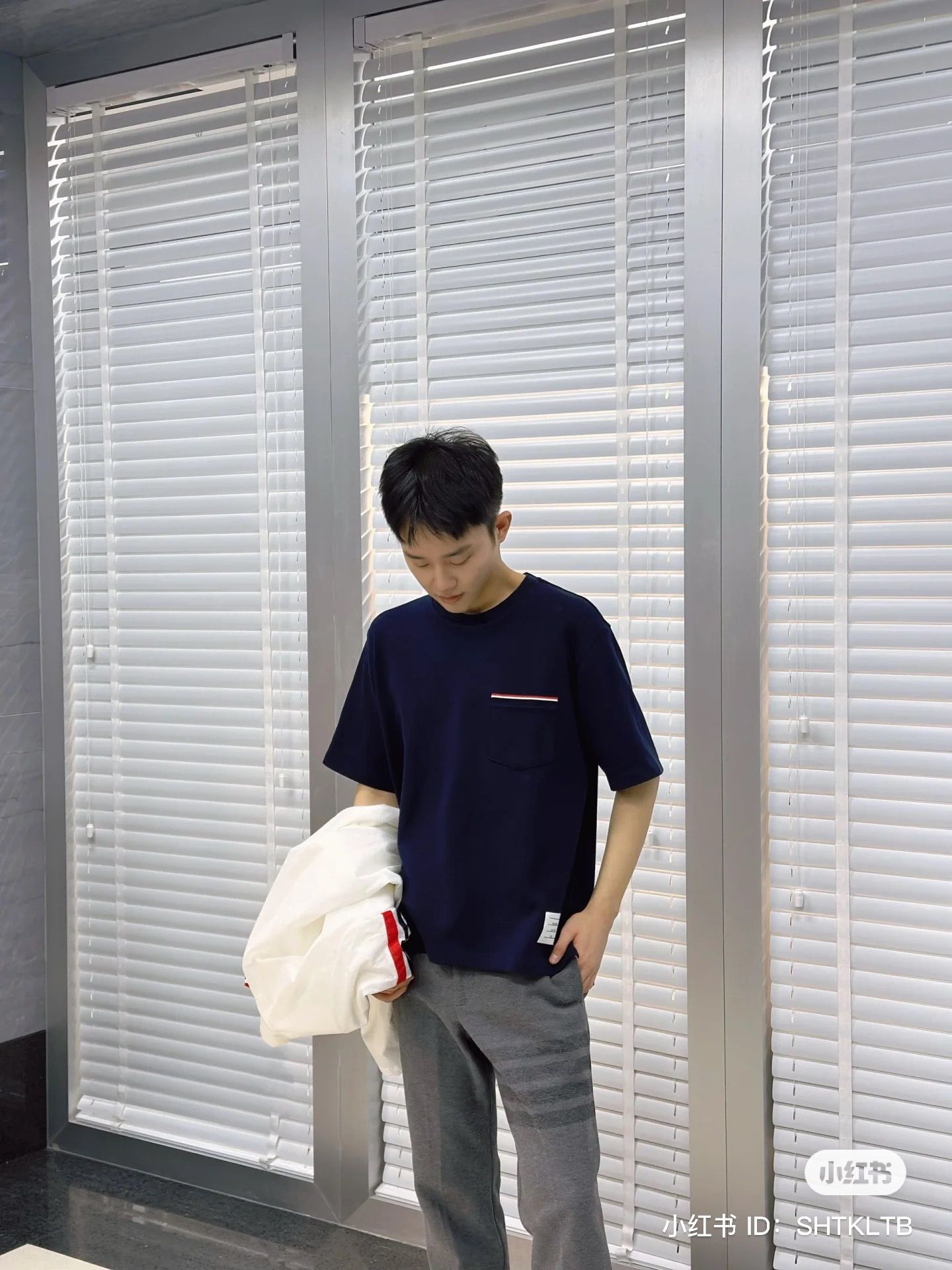 Phông Thom RWB Pocket Trim - Navy – EDDY