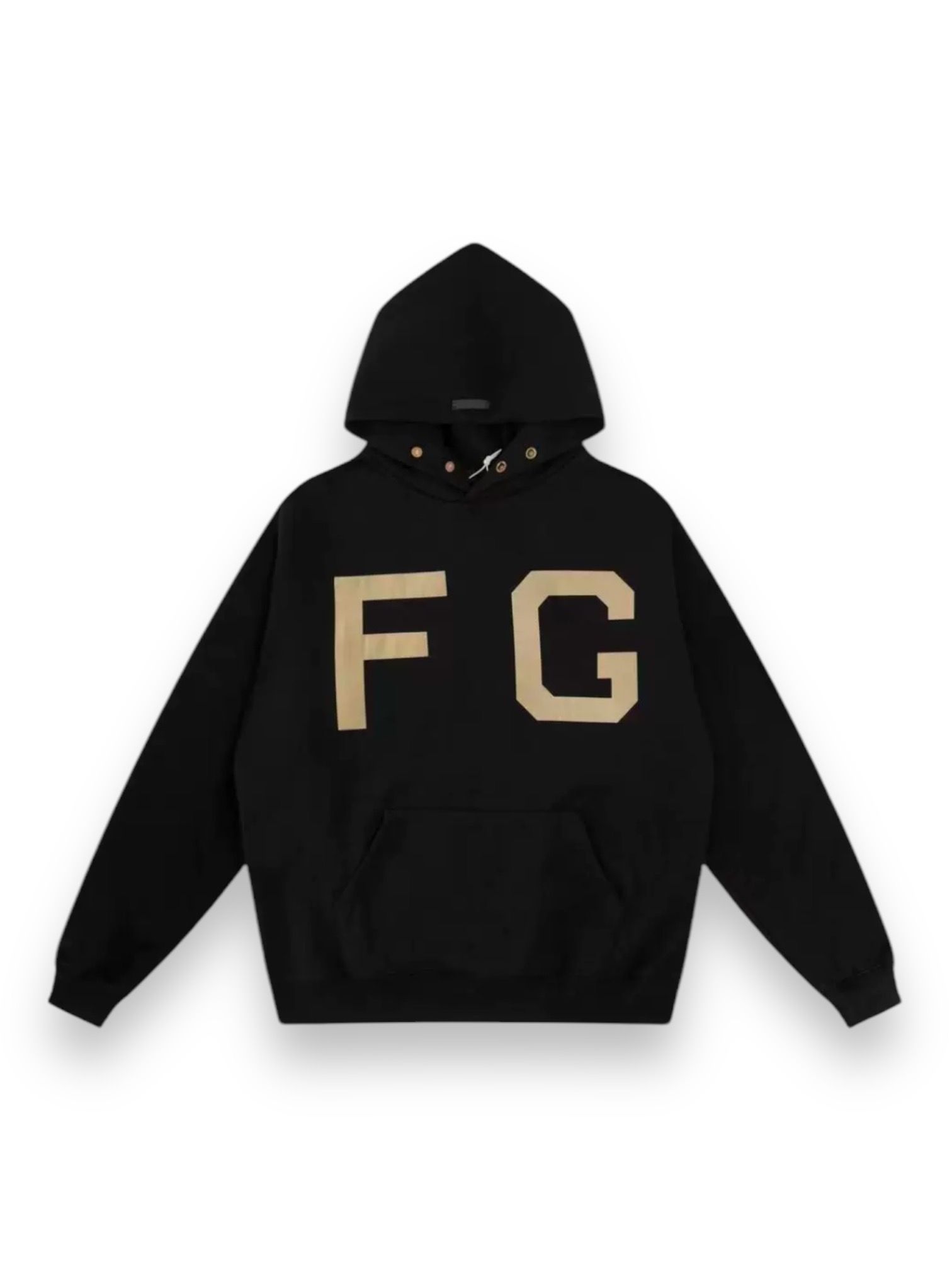 AD Hoodie FOG " FG " Logo - Black – EDDY