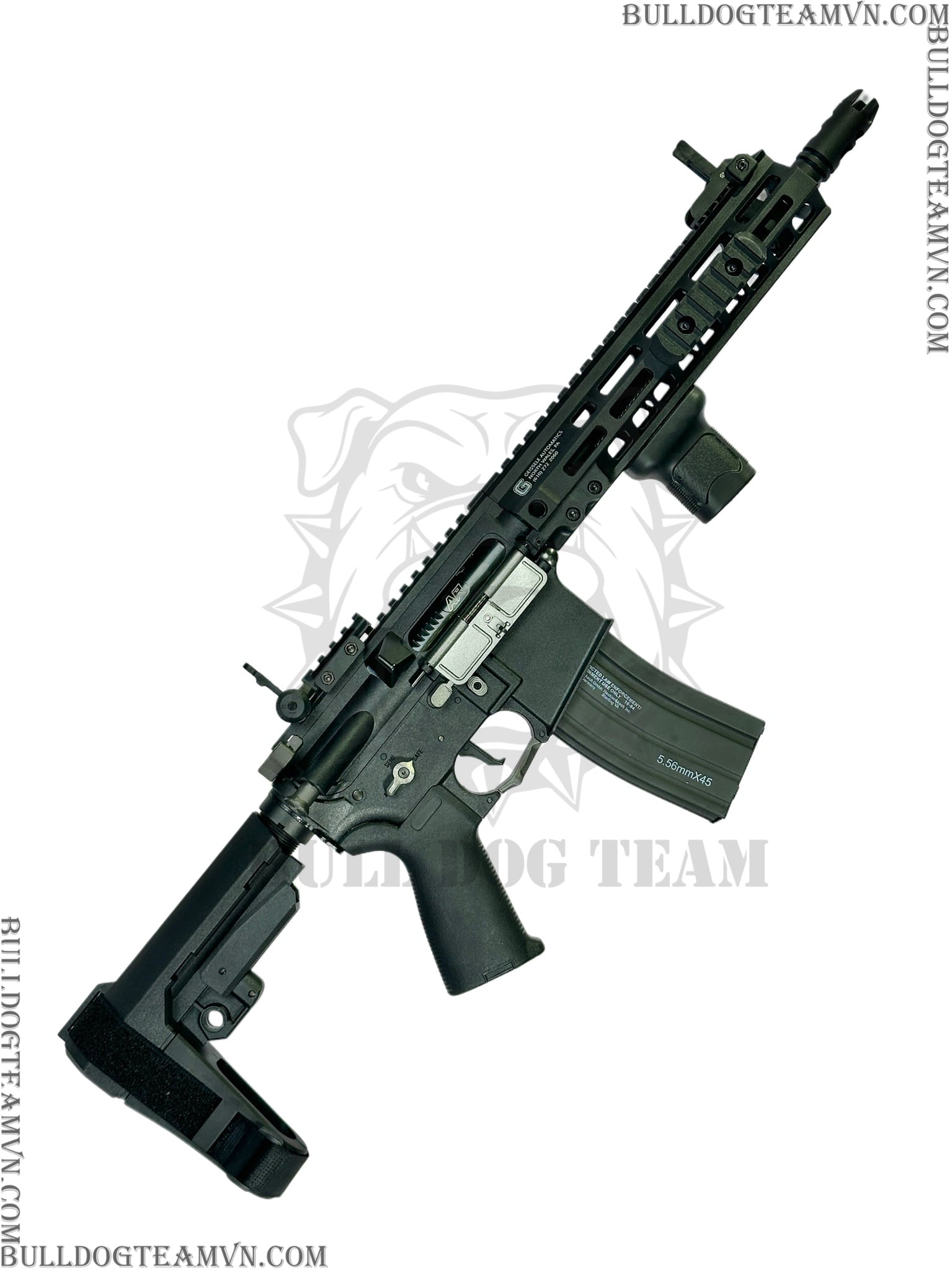 Súng tự động – Gelgun - Súng đạn thạch - Súng mô hình - Bull Dog Team