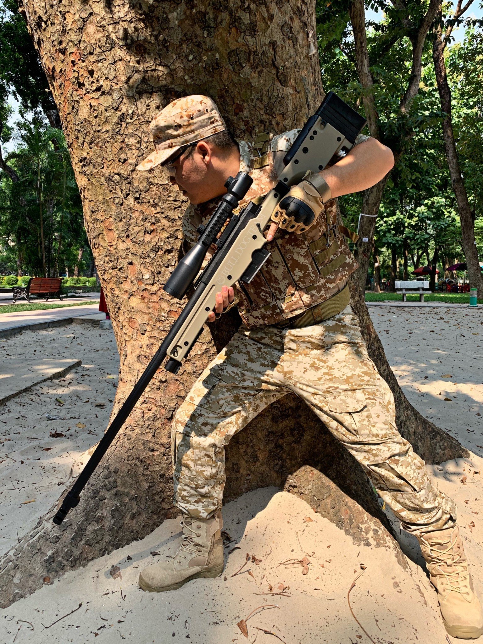 Súng bắn tỉa – Gelgun - Súng đạn thạch - Súng mô hình - Bull Dog Team