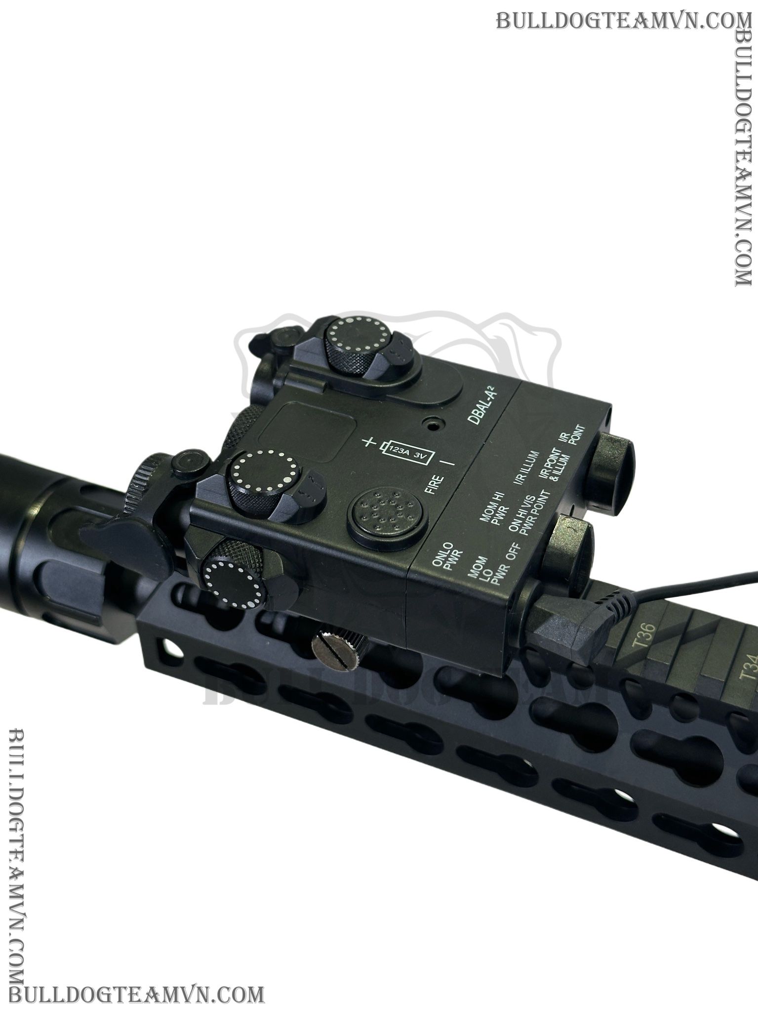 DBAL-A2 Flash + Laser Xanh – Gelgun - Súng đạn thạch - Súng mô hình ...