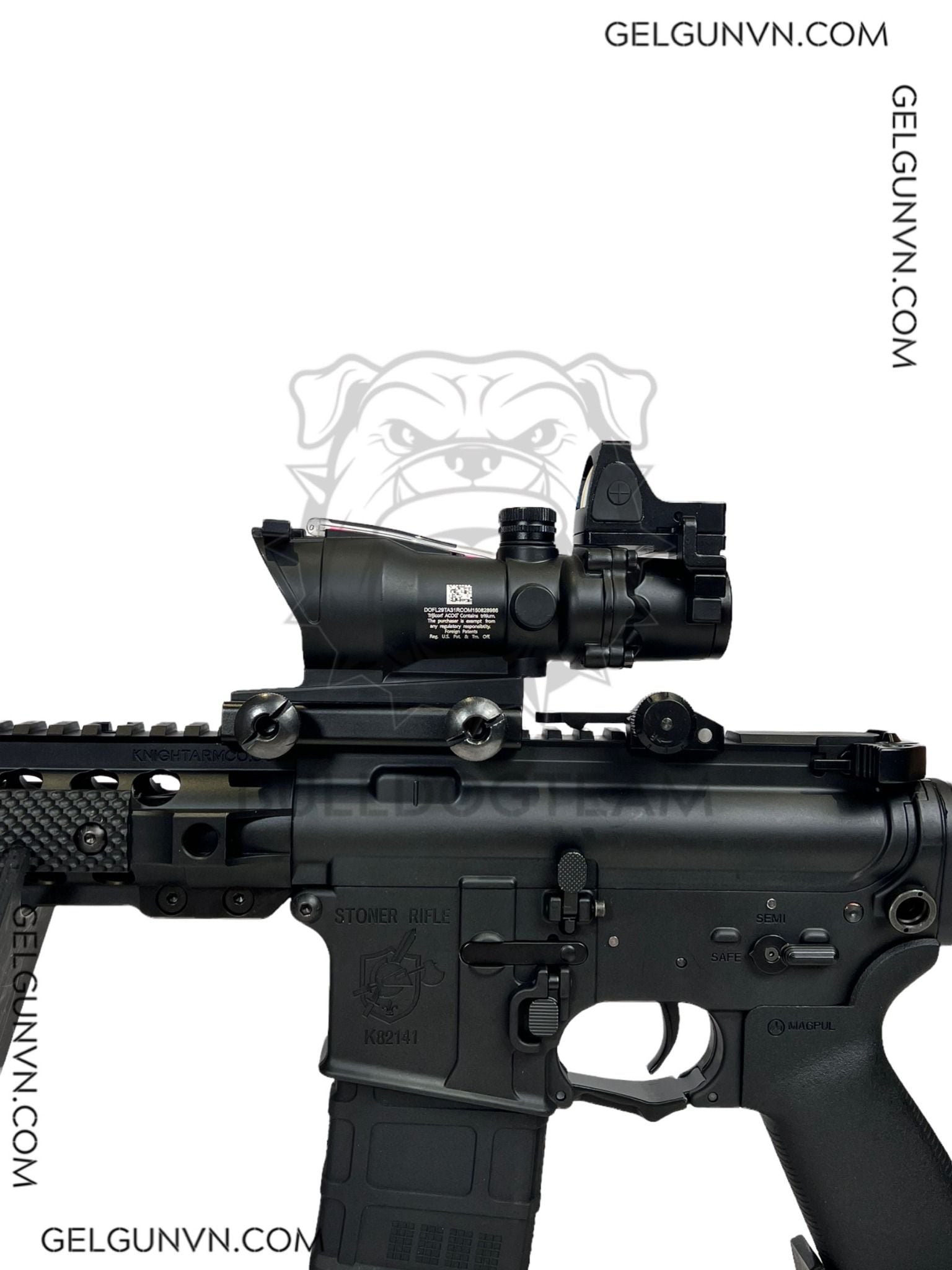 Scope Acog x4 kèm reddot HÀNG XỊN – Gelgun - Súng đạn thạch - Súng mô ...