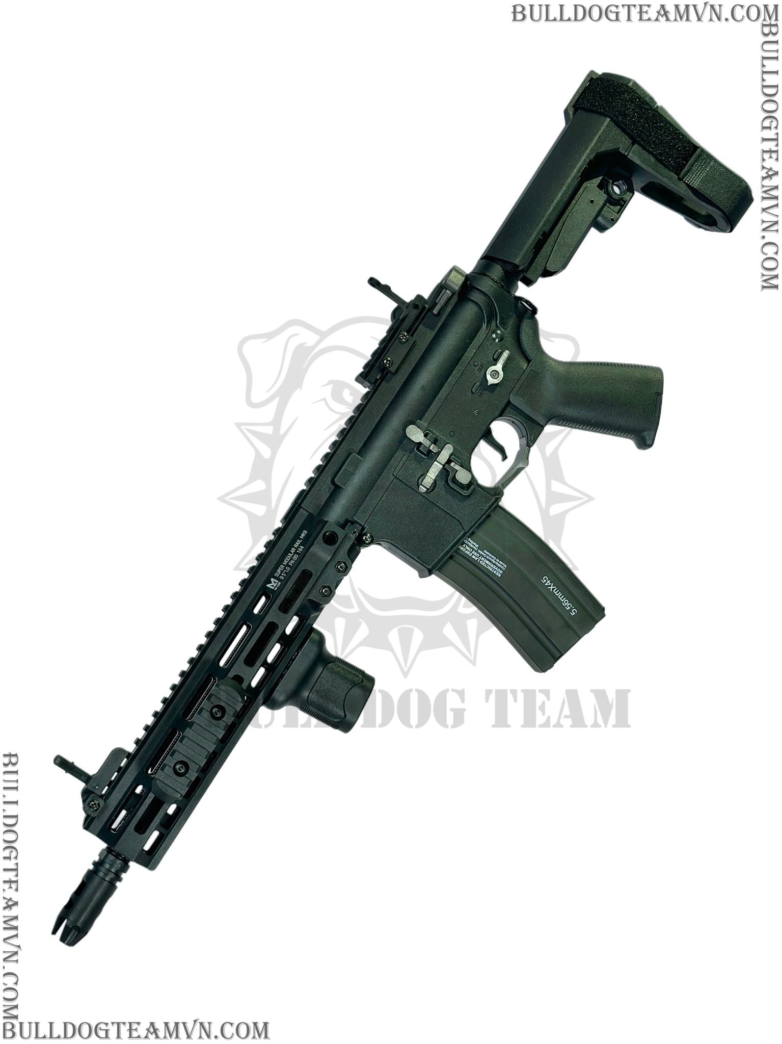 SÚNG ĐẠN THẠCH AR16/MK8 – Gelgun - Súng đạn thạch - Súng mô hình - Bull Dog Team