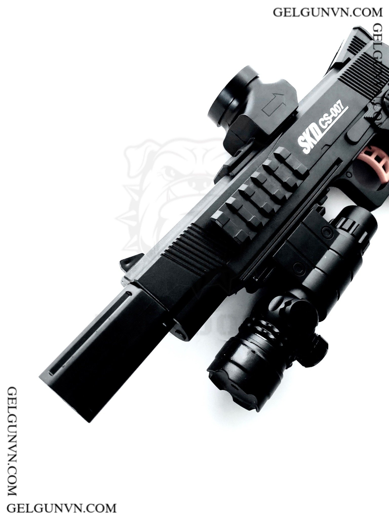 súng lục tự động – Gelgun - Súng đạn thạch - Súng mô hình - Bull Dog Team