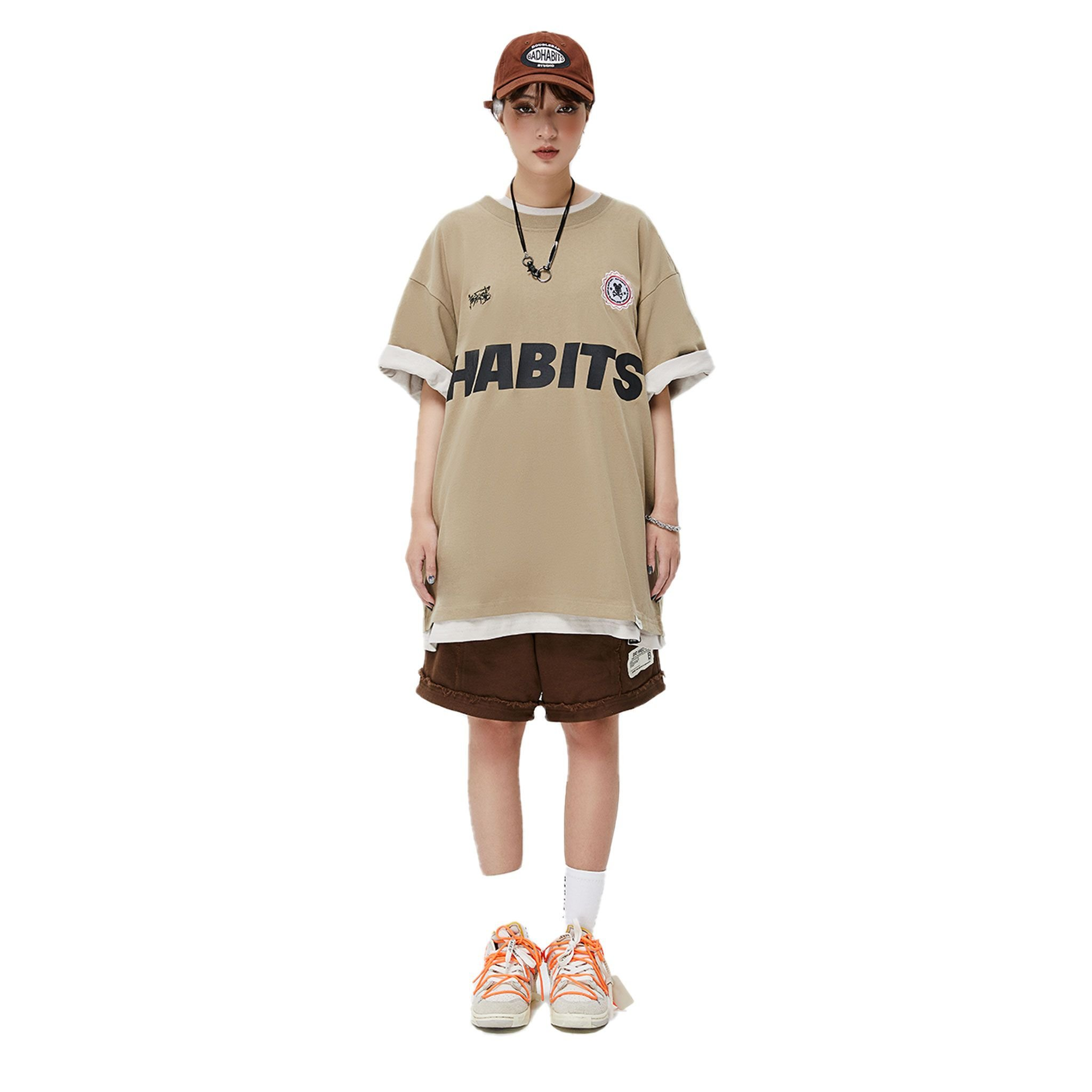 CREAM - BAD UNIFORM TEE– Bad Habits Official Store