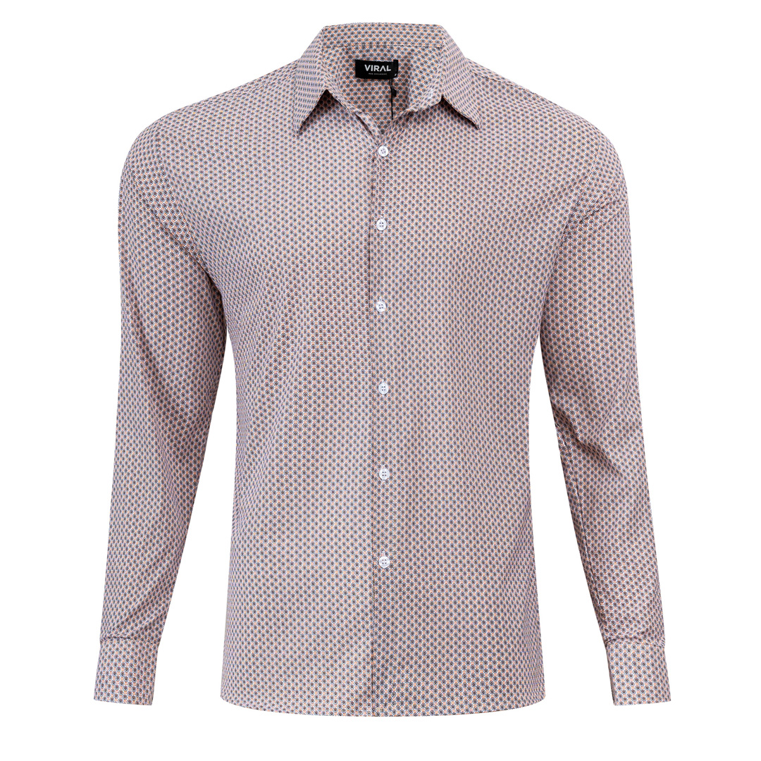 Pattern 01 Long Sleeve Shirt – VIRALCLOTHING