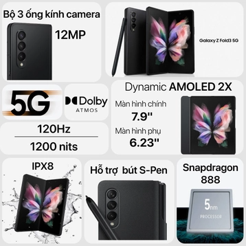Samsung Z Fold 3 – Điện thoại Đài Việt