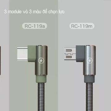 Dây Sạc Data Cable REMAX RC-119i – Điện thoại Đài Việt