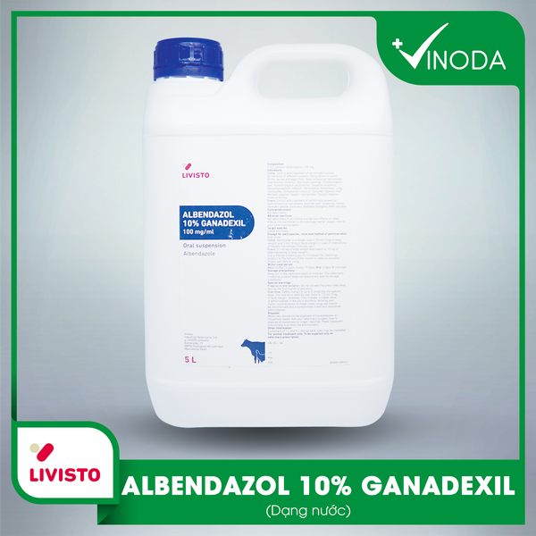 ALBENDAZOL 10% GANADEXIL – Công ty TNHH Thương Mại VINODA