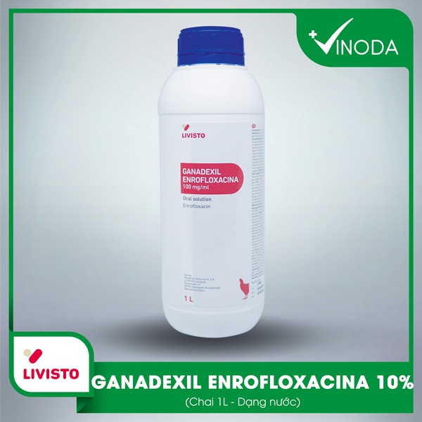 Ganadexil Enrofloxacina 10% – Công ty TNHH Thương Mại VINODA