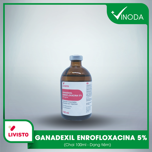 Ganadexil Enrofloxacina 5% – Công ty TNHH Thương Mại VINODA